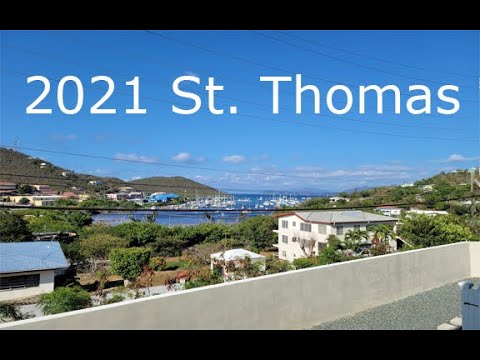 2021 USVI St. Thomas Arrival at Airport and Travel to Red Hook area