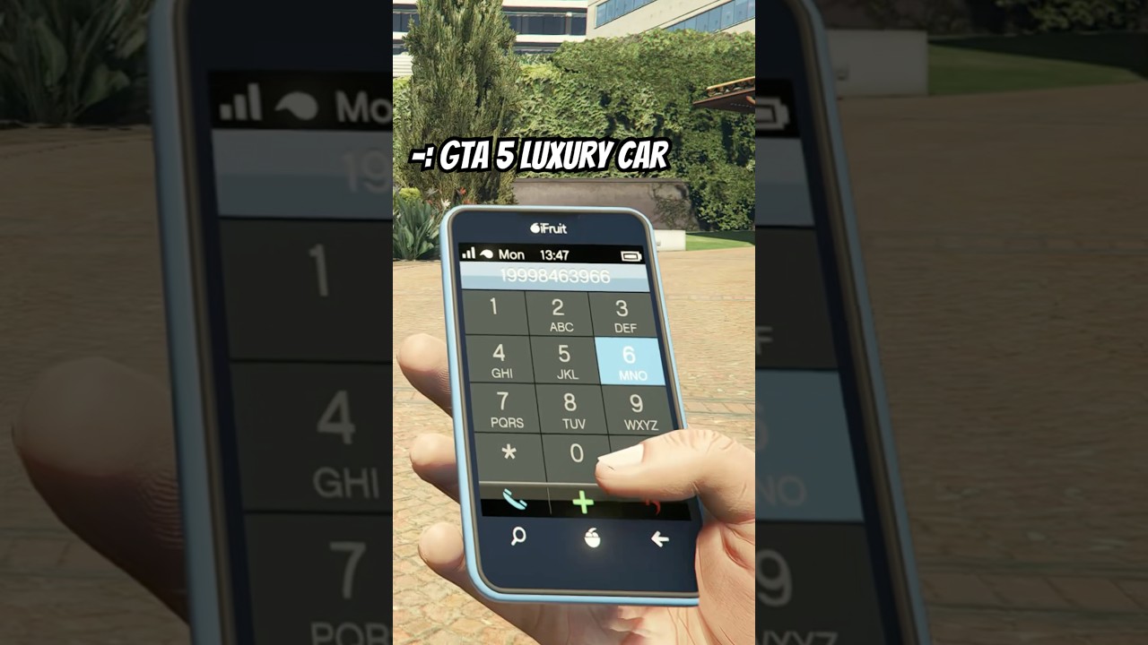 GTA 5 : Cheat Code For Luxury Car #gta5