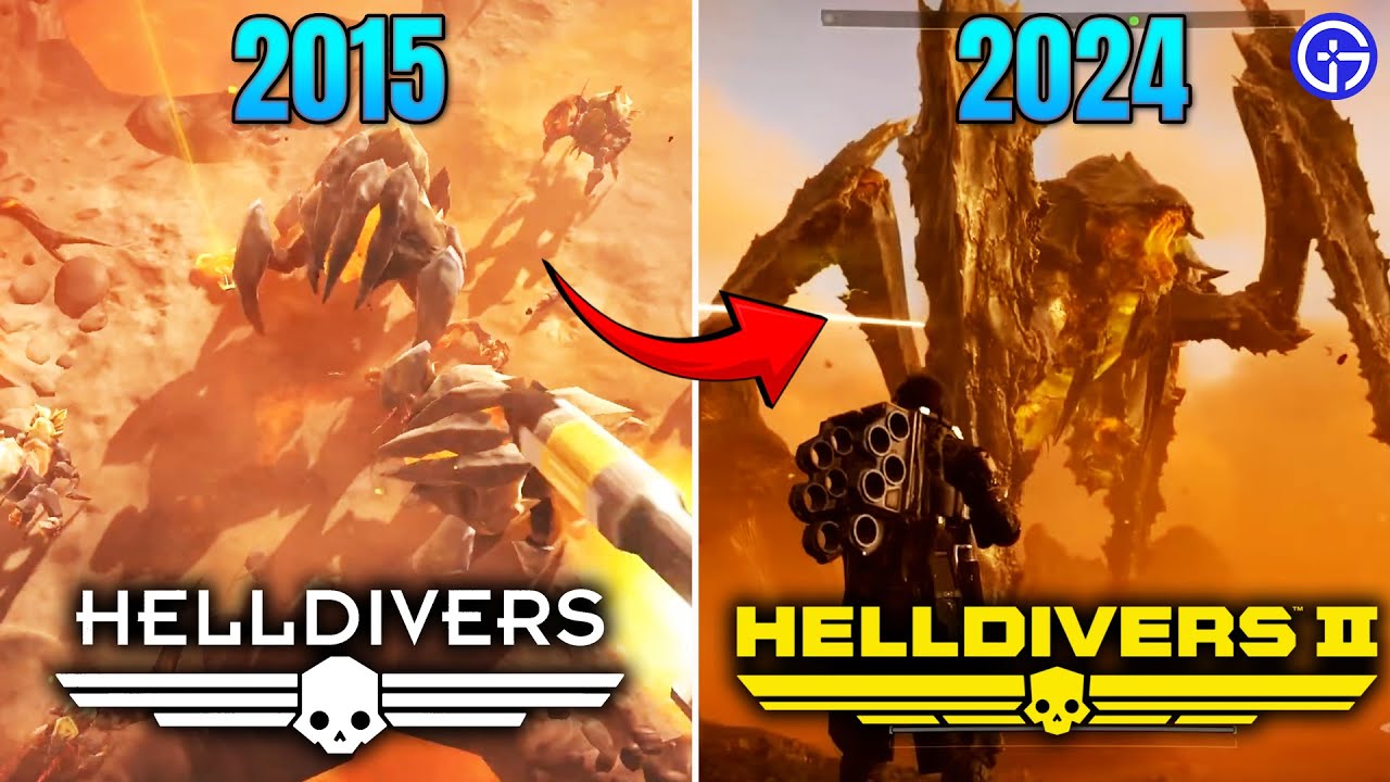 Helldivers 1 Vs Helldivers 2 Comparison (2015 - 2024) - These Games Are 9 Years Apart