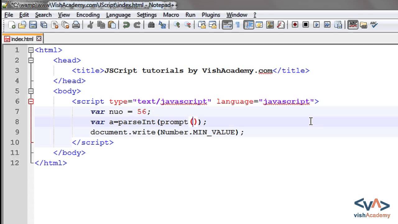 JavaScript Number Object -- JavaScript in Hindi