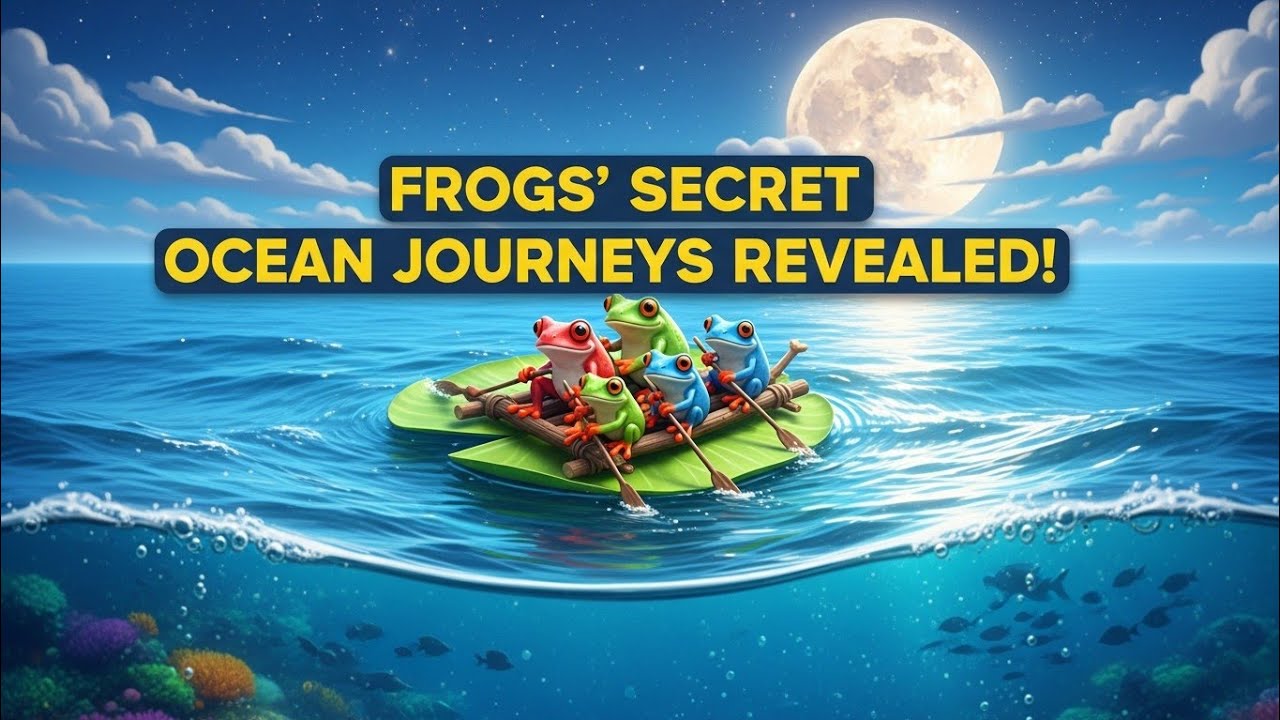 Frogs' Secret Ocean Journeys Revealed!
