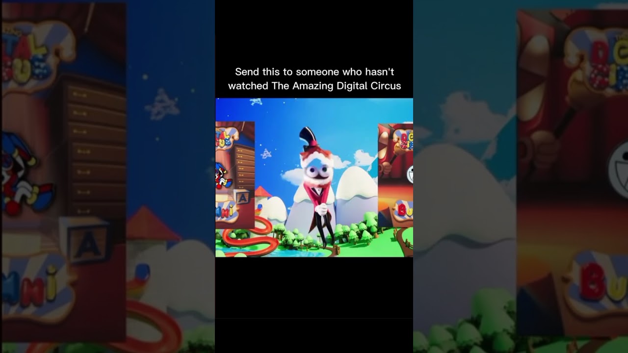 Send this to someone who hasn`t watched TADC #theamazingdigitalcircus #tadc #outofcontext #sendthis