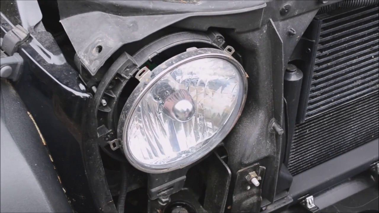 Jeep Wrangler HEADLIGHT BULB Replacement  06-2019