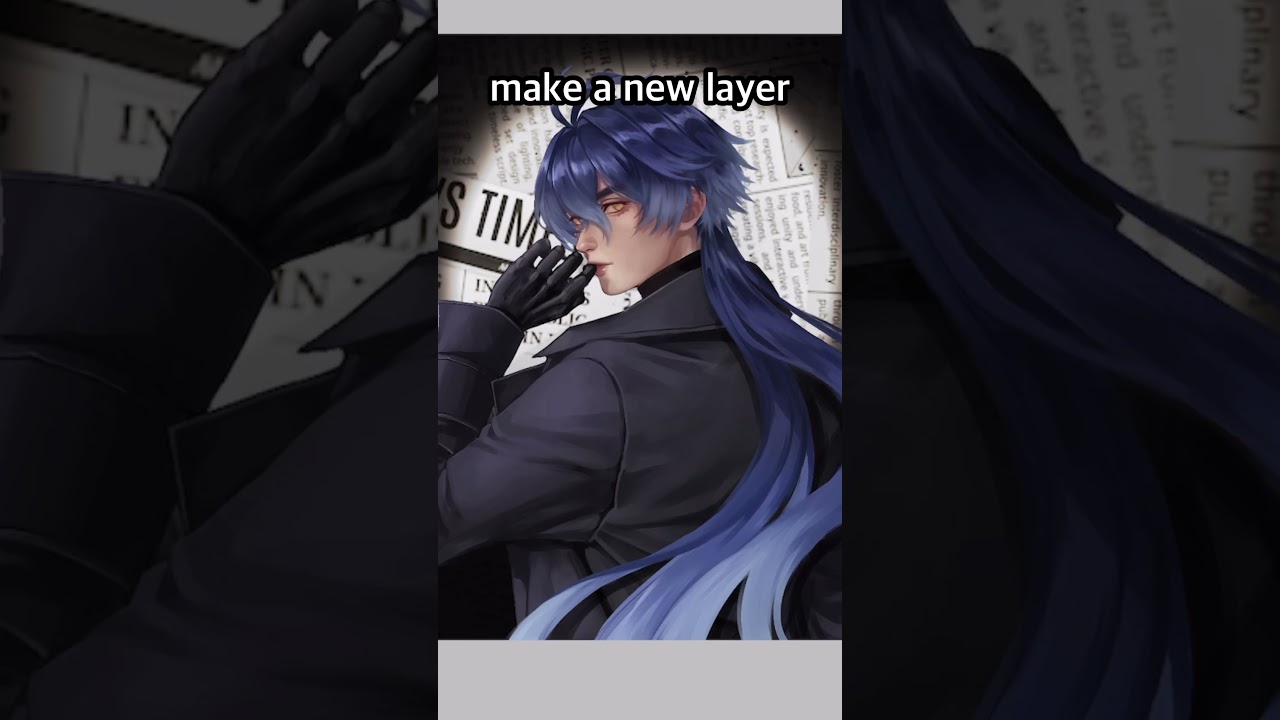 EASY Background Tutorial on IBISPAINT #digitalart #ibispaintx #shorts