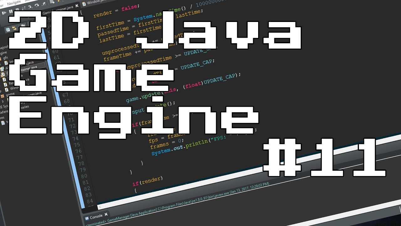 2D Java Game Engine #11 : More Render Code