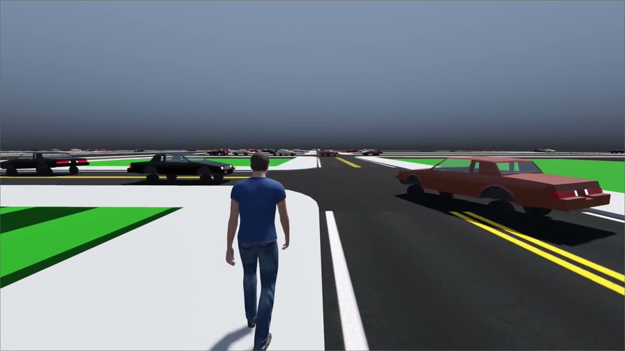 Traffic AI Demo with Player Character
