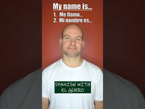 Say Your Name in Spanish Like a Pro!