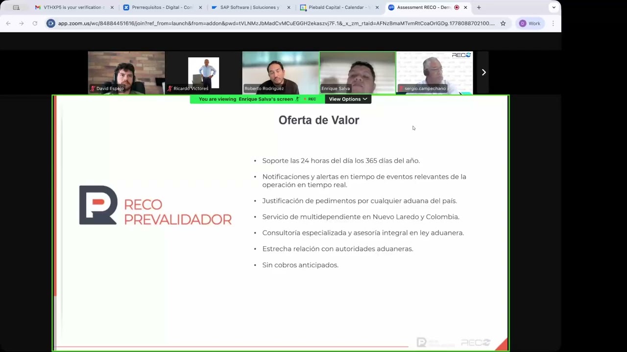 2   Assessment RECO:Piebald   Demos de productos Prevalidador