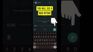 How to Send Disappearing Voice messages on WhatsApp #whatsapp #whatsappnewupdate
