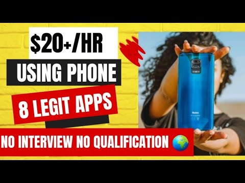 Online Jobs using Phone (2023): 8 EASY & LEGIT online jobs: Work From home Global🌍
