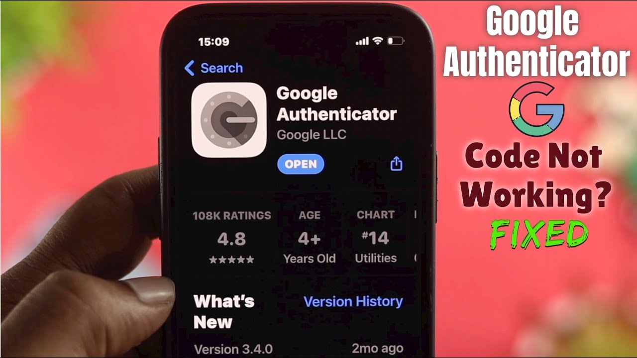 iPhone: Google Authenticator Not Working? [Fixed Code]