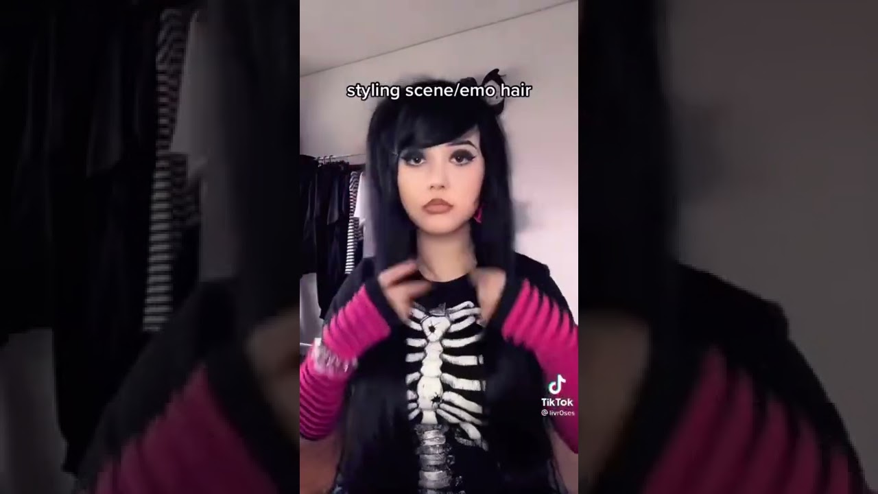 How to style scene hair XD