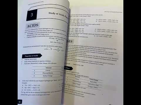 ICSE Class 10 Chemistry Study Guide by Almond Books Publication | Fully Solved | 2024 Exam