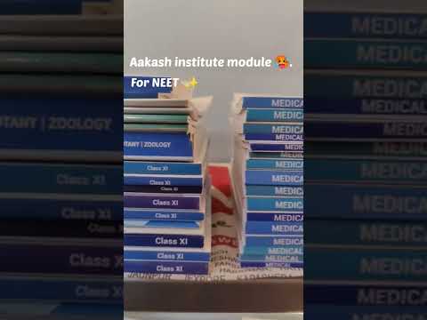Aakash institute module for NEET ✨