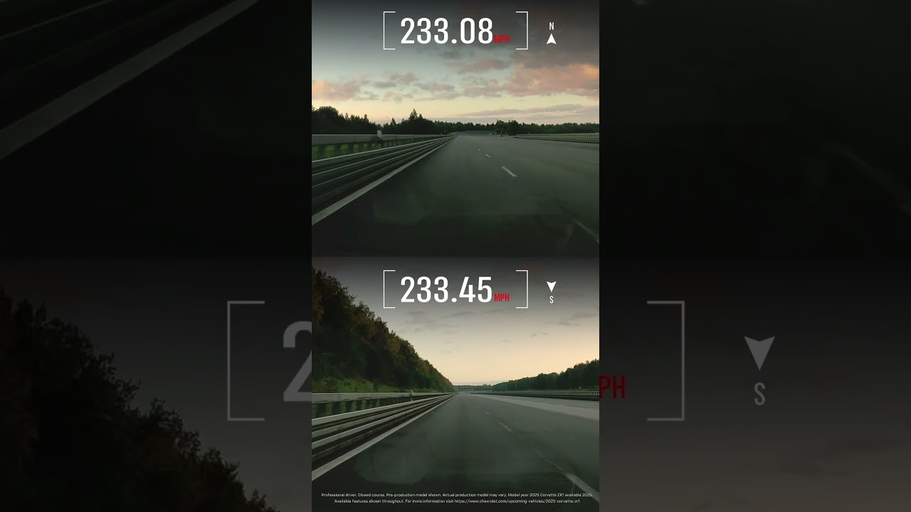 新款Corvette ZR1極速達到233 mph 成為最快的美國量產車 [影片] | 癮車報