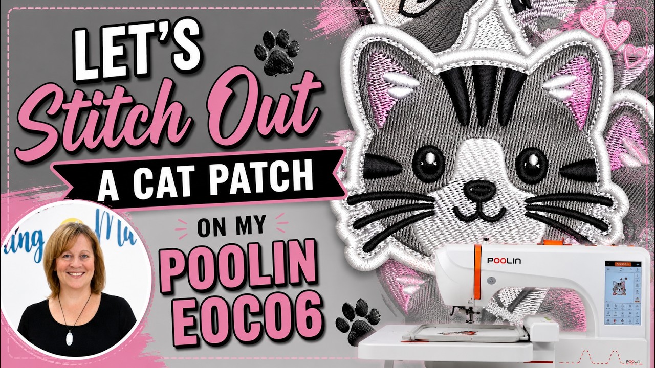 Let's Stitch Out a Cat Patch!