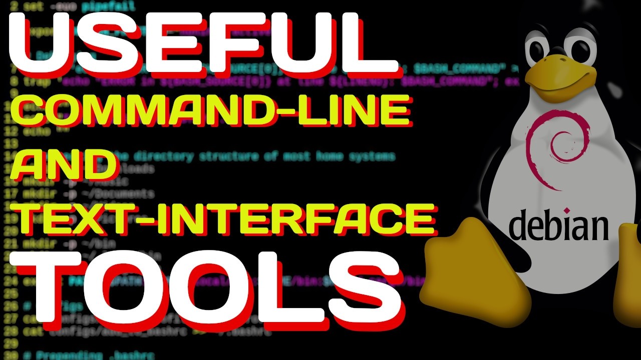[LINUX] [DEW04] Useful command-line and text interface terminal tools 2026 (Project DEW)