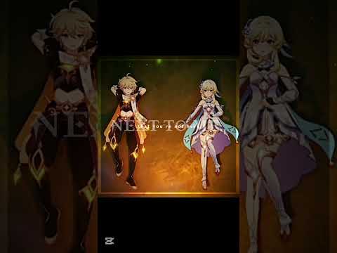 Lumine and Aether edit || #lumine #aether #starsiblings #genshin #foryou