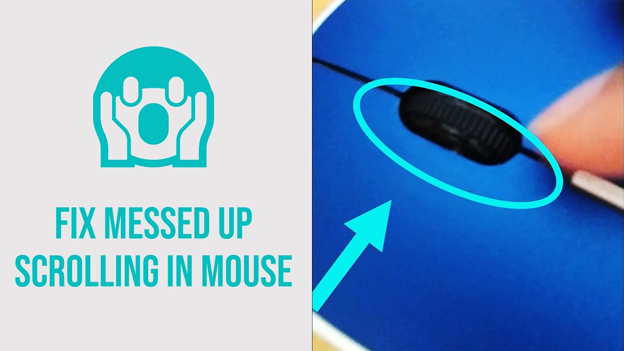 How to Fix Messed Up Scrolling in a Mouse 😱 #shorts