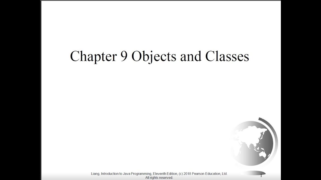 Programming 2 - chapter9-1 | Introduction to classes