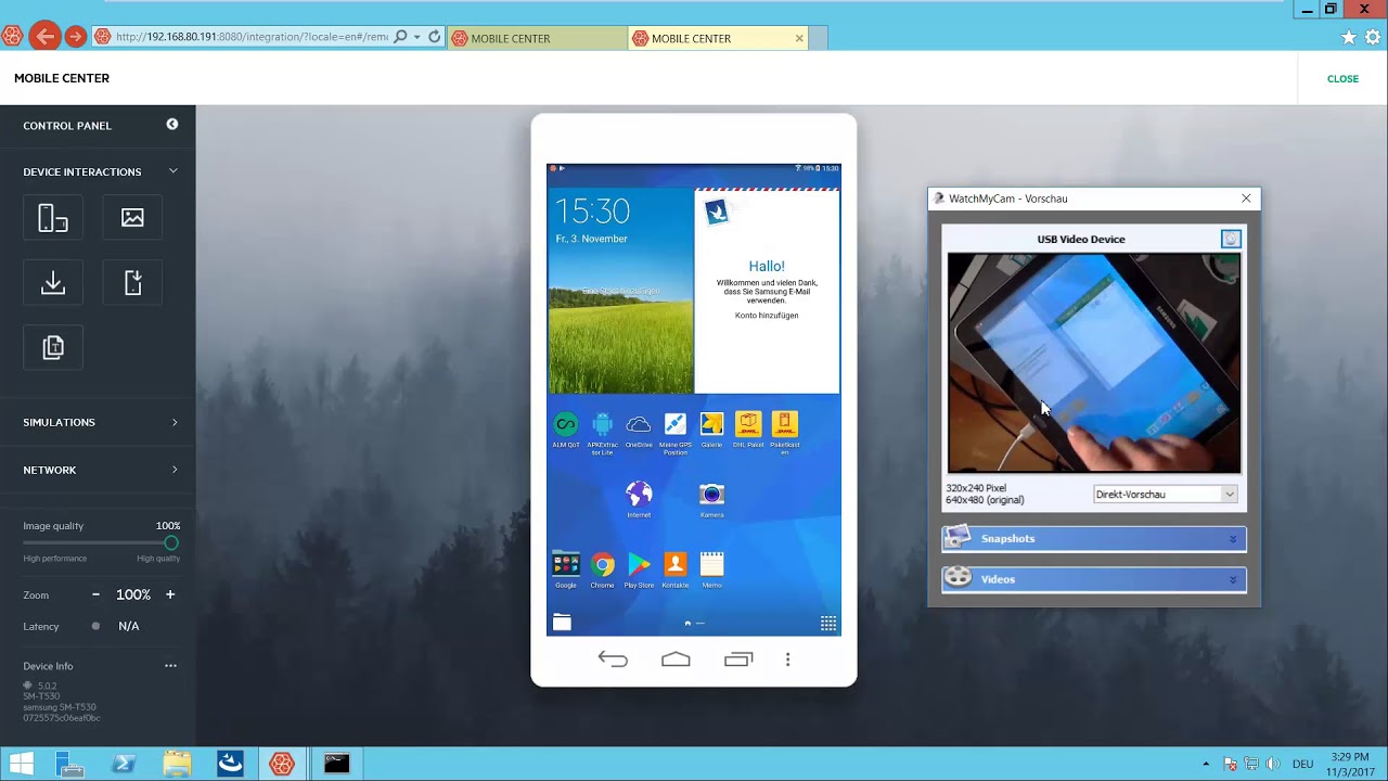 StormRunner Load - measure performance on real device