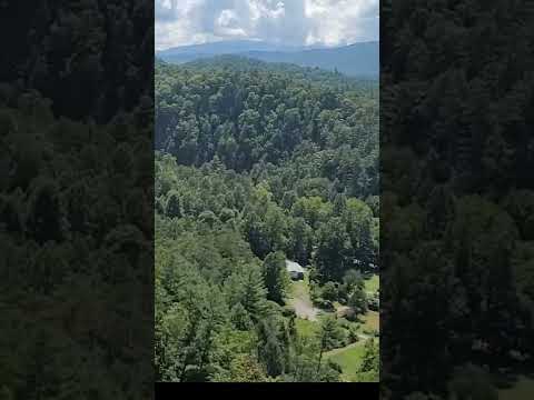 Zip Lining Foxfire Mountain in Sevierville Tennessee