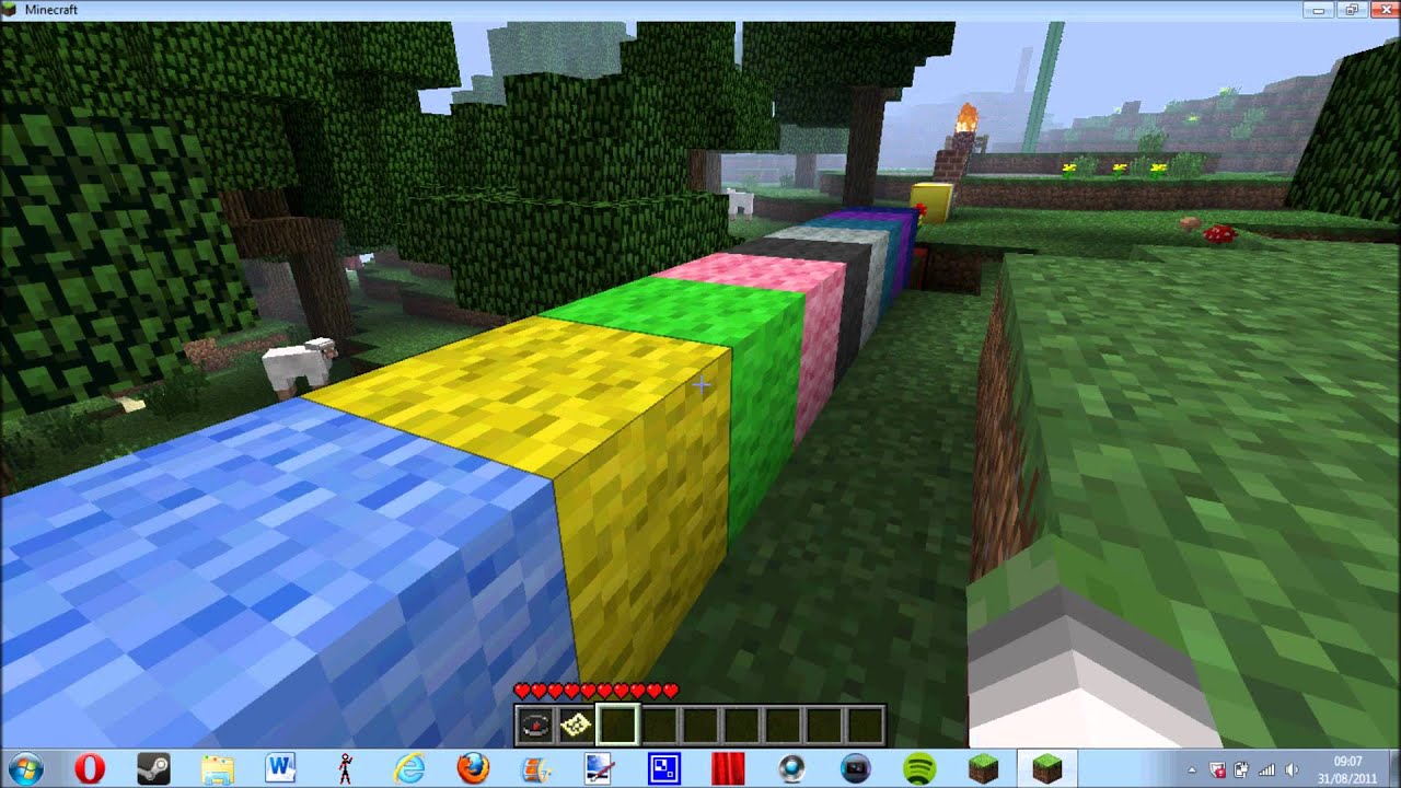 Minecraft: Texture Pack Testing World