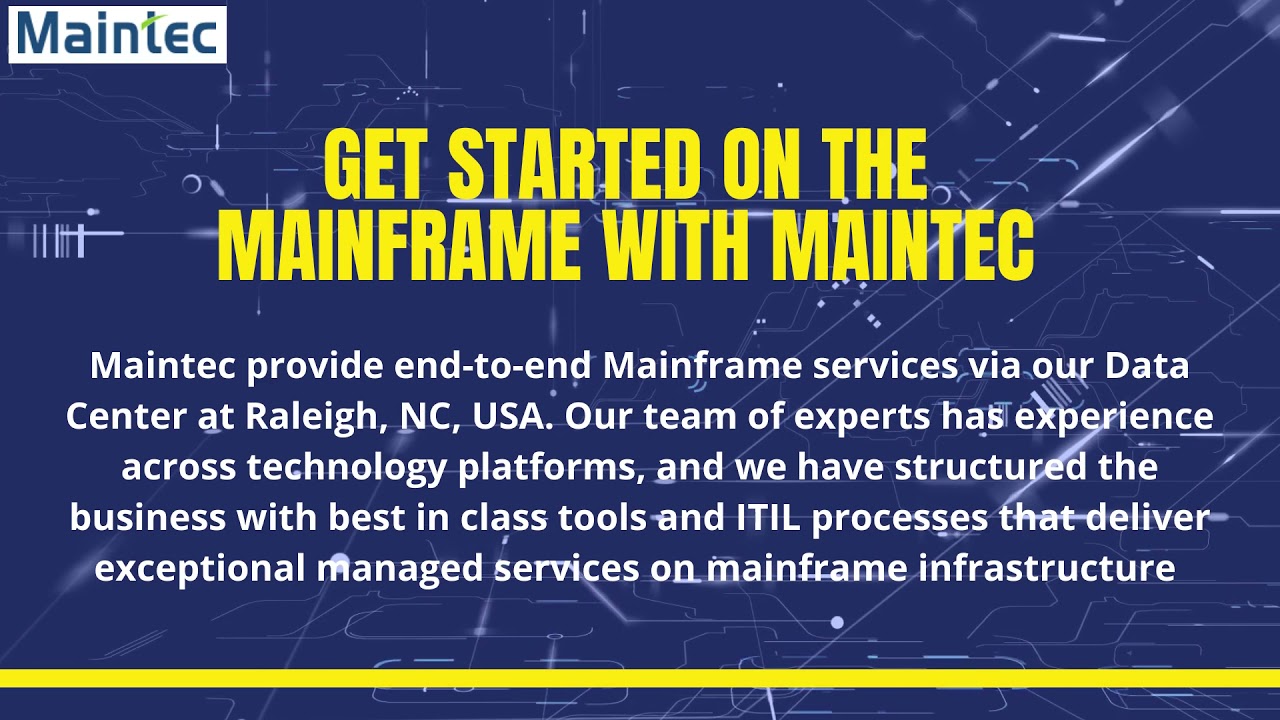 Maintec Mainframe Service