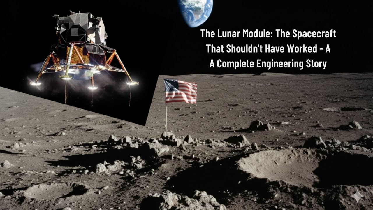The Lunar Module: The Spacecraft That Shouldn’t Have Worked — (Note: this is a Compilation video)