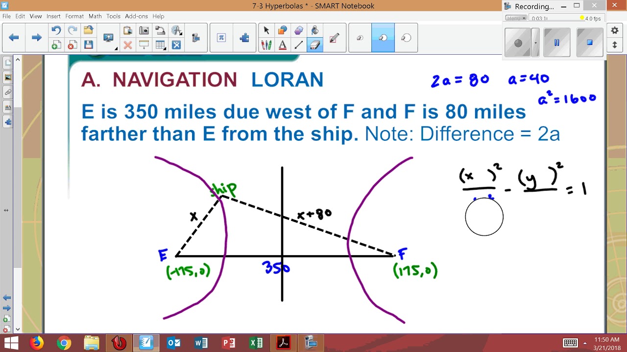 7-3 Example 6 Apply Hyperbolas