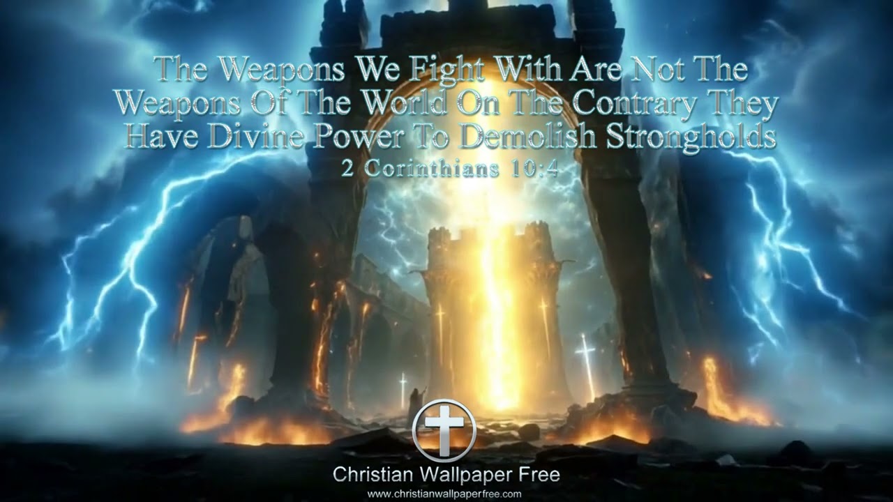 The Weapons Of Our Warfare #spiritualwarrior #spiritualwarfare #jesus #holyspirit #spiritualvictory