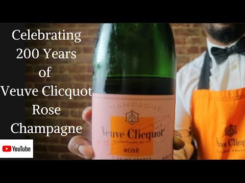 Wine Milestone: 200 Years of Veuve Clicquot Rose Champagne