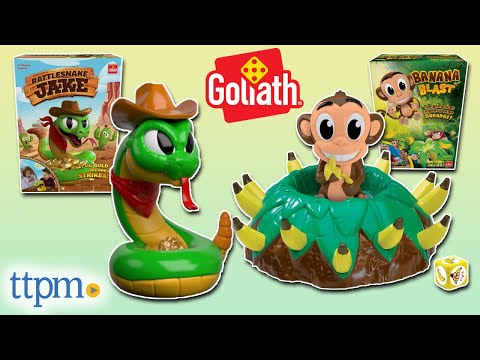 Rattlesnake Jake and Banana Blast SURPRISE Games from Goliath Games Review 2021 | TTPM Toy Reviews