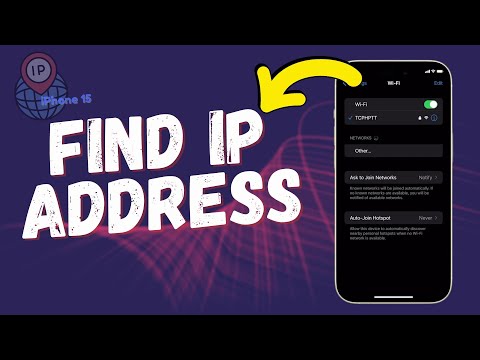 How to Find the IP Address on iPhone 15