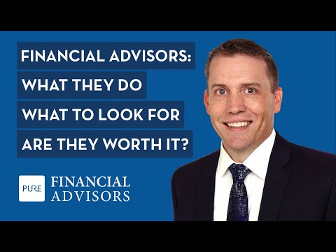 What Do Financial Advisors Actually Do?