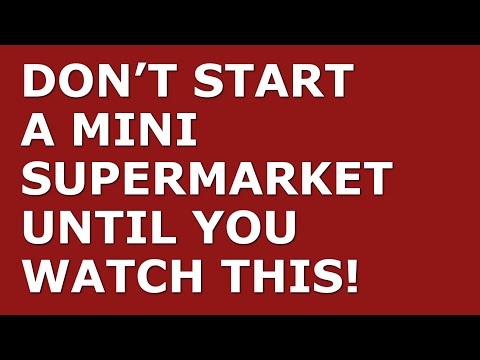 How to Start a Mini Supermarket Business | Free Mini Supermarket Business Plan Template Included