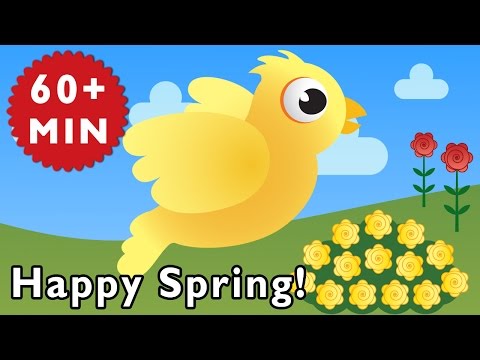 Happy Spring | Nursery Rhymes from Mother Goose Club!