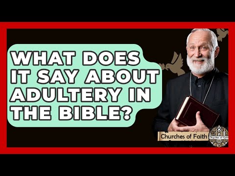 What Does It Say About Adultery In The Bible? - Churches Of Faith