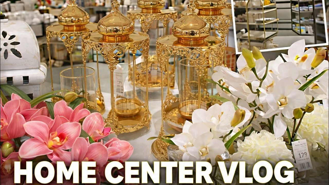 Luxury Ramadan Home Decor Collection at Home Center | Market Vlog