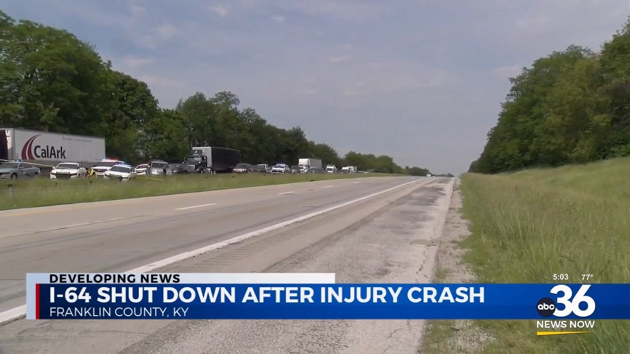 I-64 reopens after multi-vehicle crash 051324