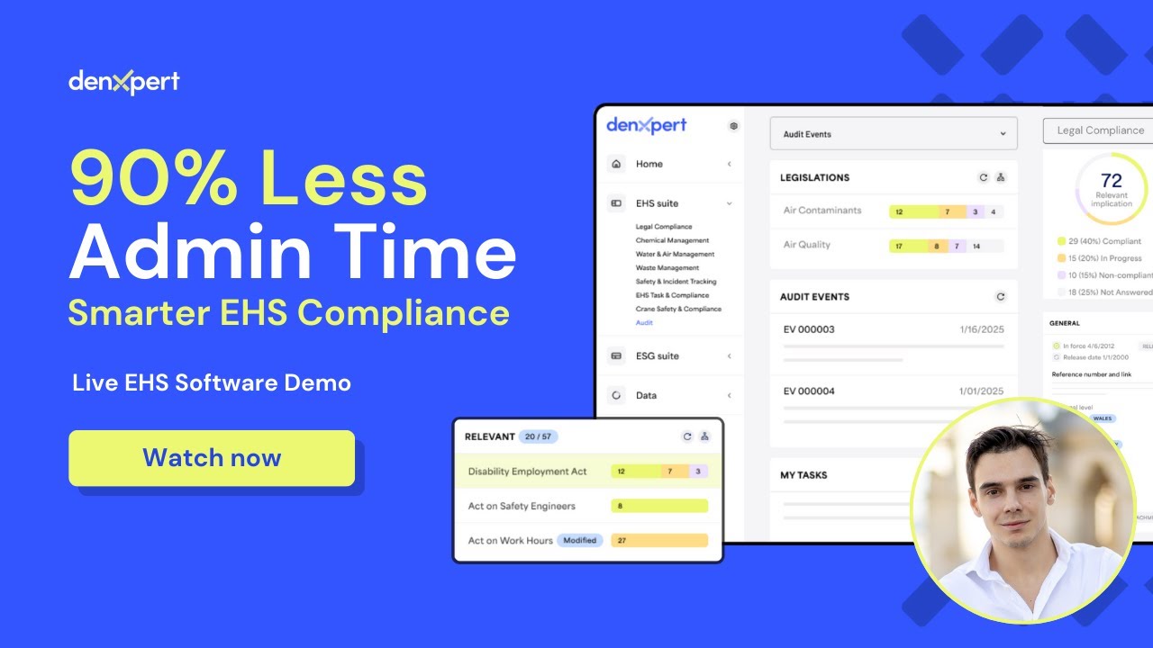 EHS Compliance Software Explained: How to stay fully compliant, always