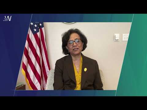 Dr. Geeta Rao Gupta, US Ambassador-at-Large for GWI addresses the WPS Forum #WPSRKS2024