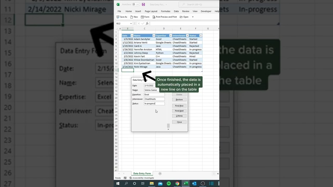 Data Entry Clerks  this tip was made for you!