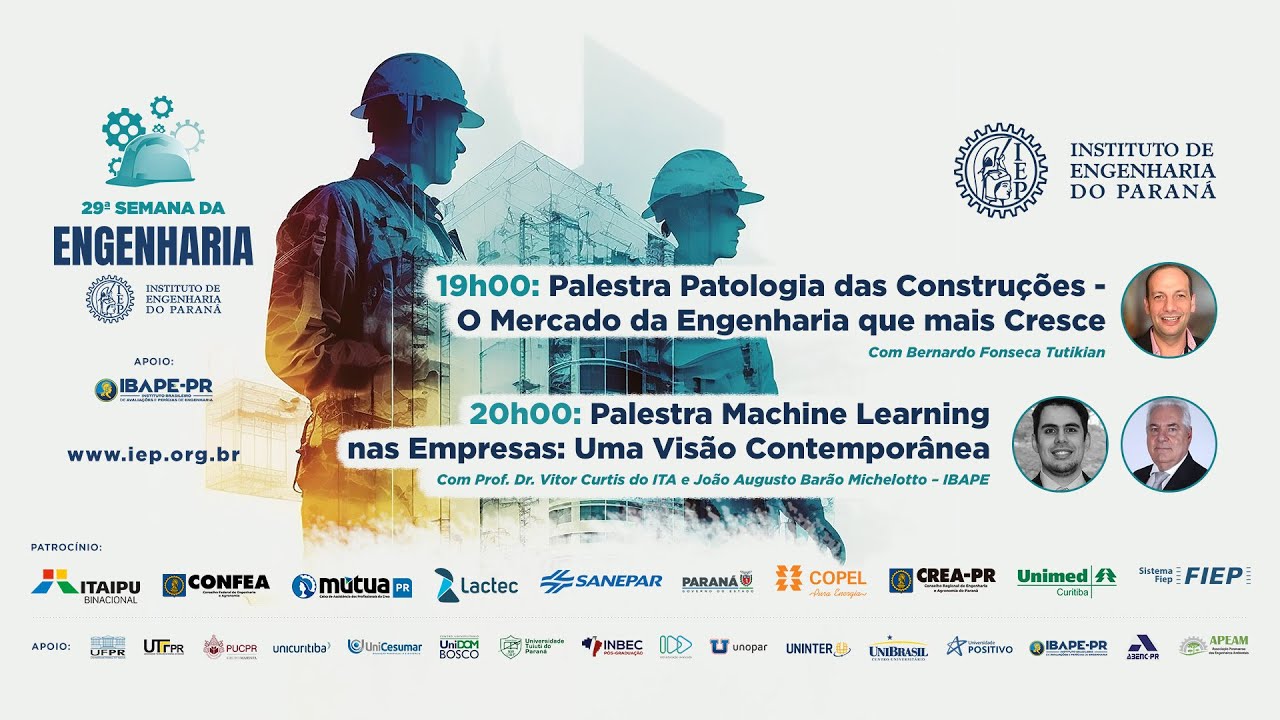 3º Dia: 29ª Semana da Engenharia IEP