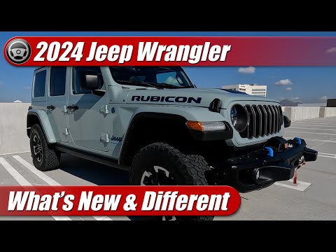 2024 Jeep Wrangler: What's New & Different