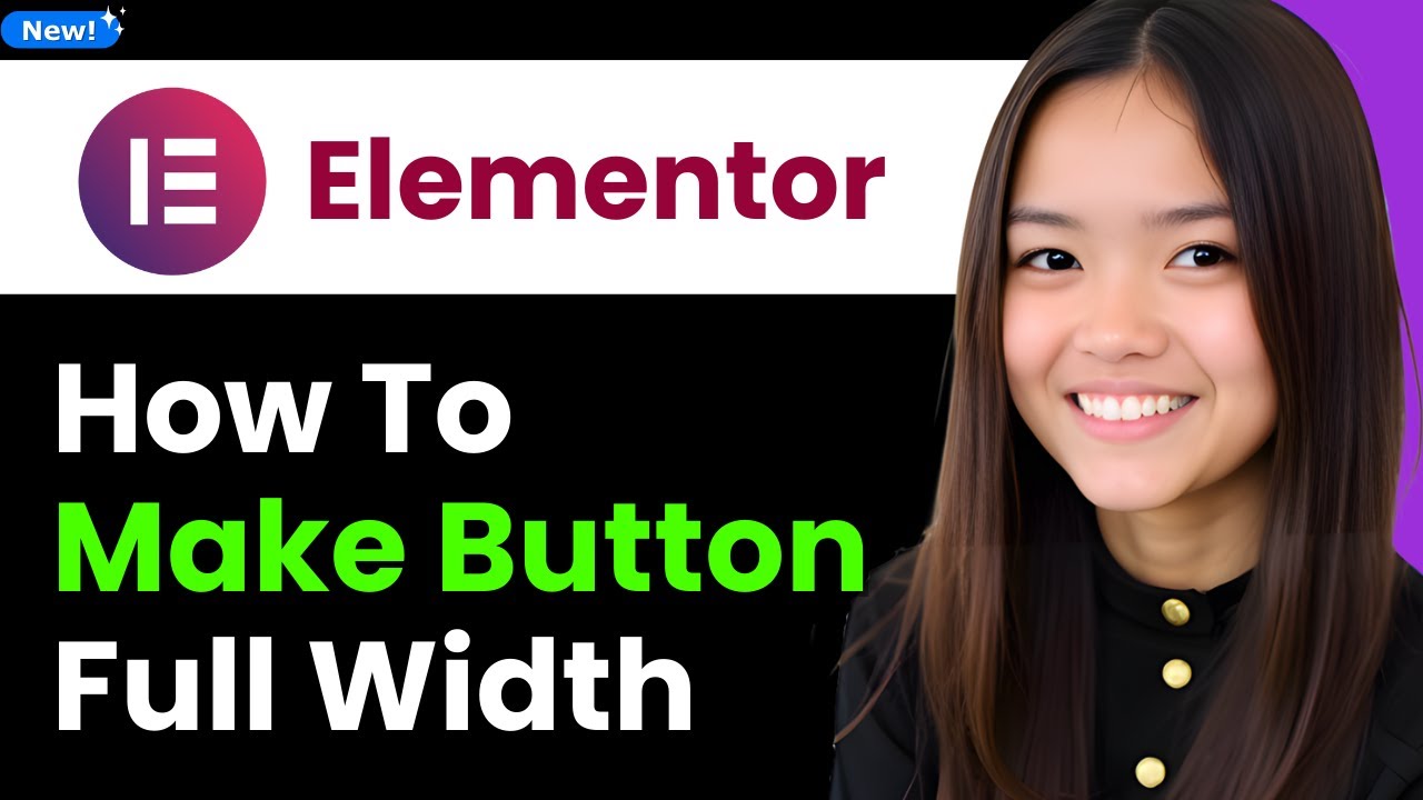How to Make Button Full Width in Elementor 2026 (Step By Step)