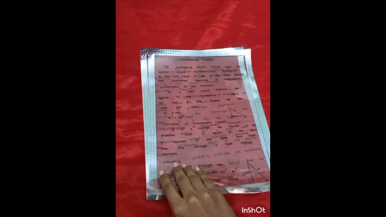 OHP sheet / Overhead  Projector/ B.Ed Teaching and Learning Materials