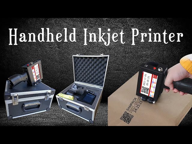 Handheld Inkjet Printer - Automatic Batch Coding Machine Manufacturer ...