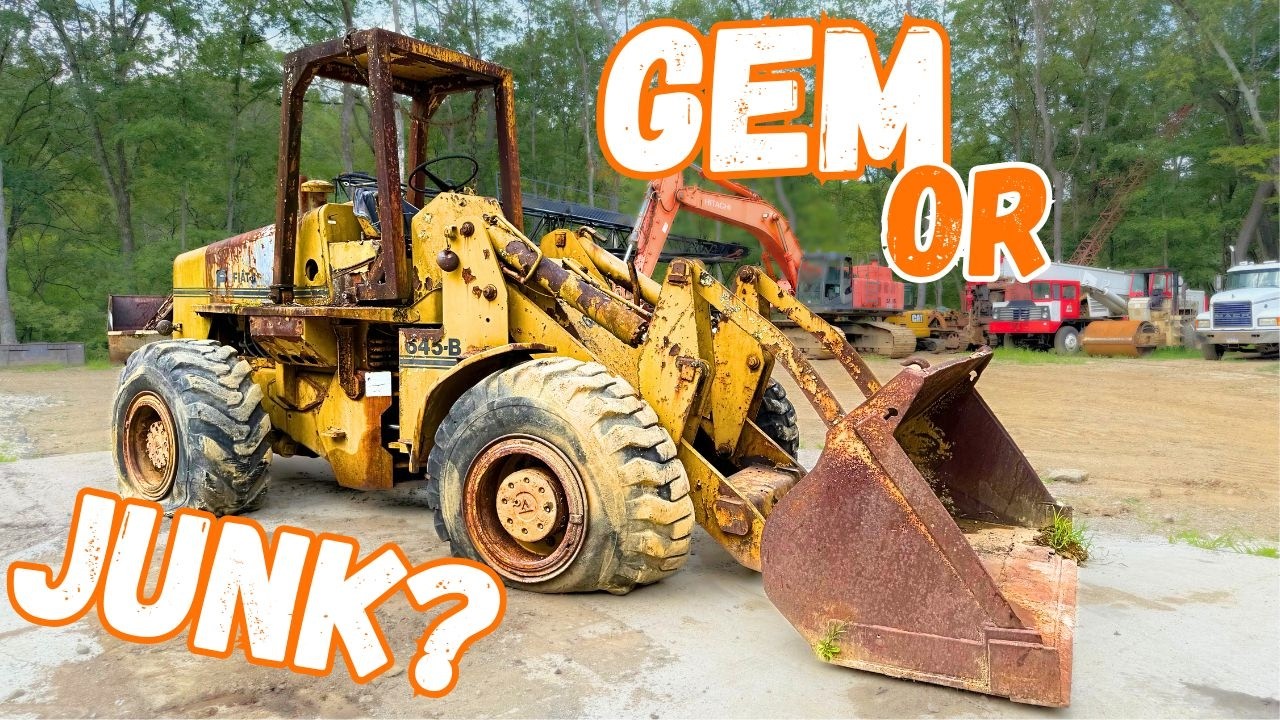 SAVE or SCRAP? Will this Crusty Old Loader Still Run?? (Allis Chalmers 645B)
