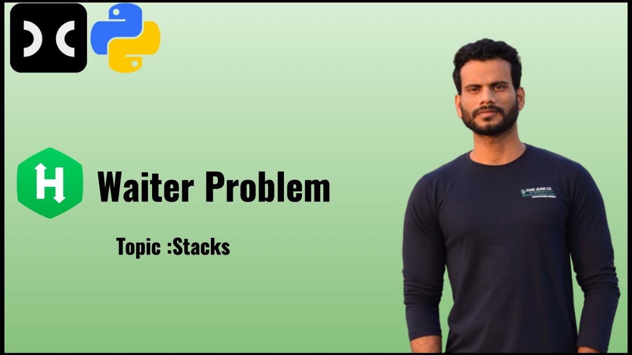 Waiter Problem | HackerRank | Stacks |  Data Structure  | Interview